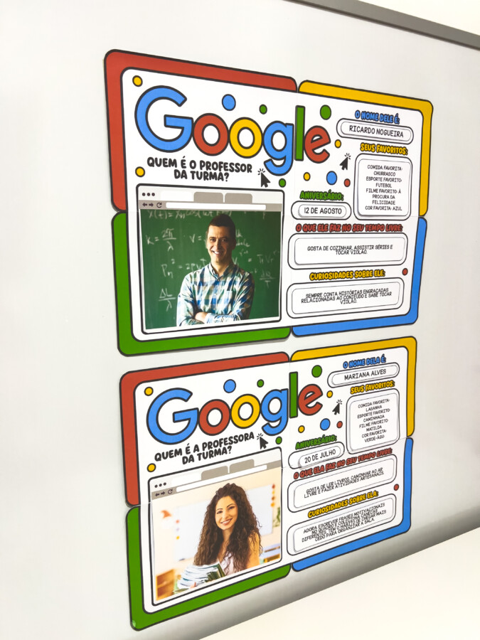 Google – Quem é meu professor? - Professora Samara